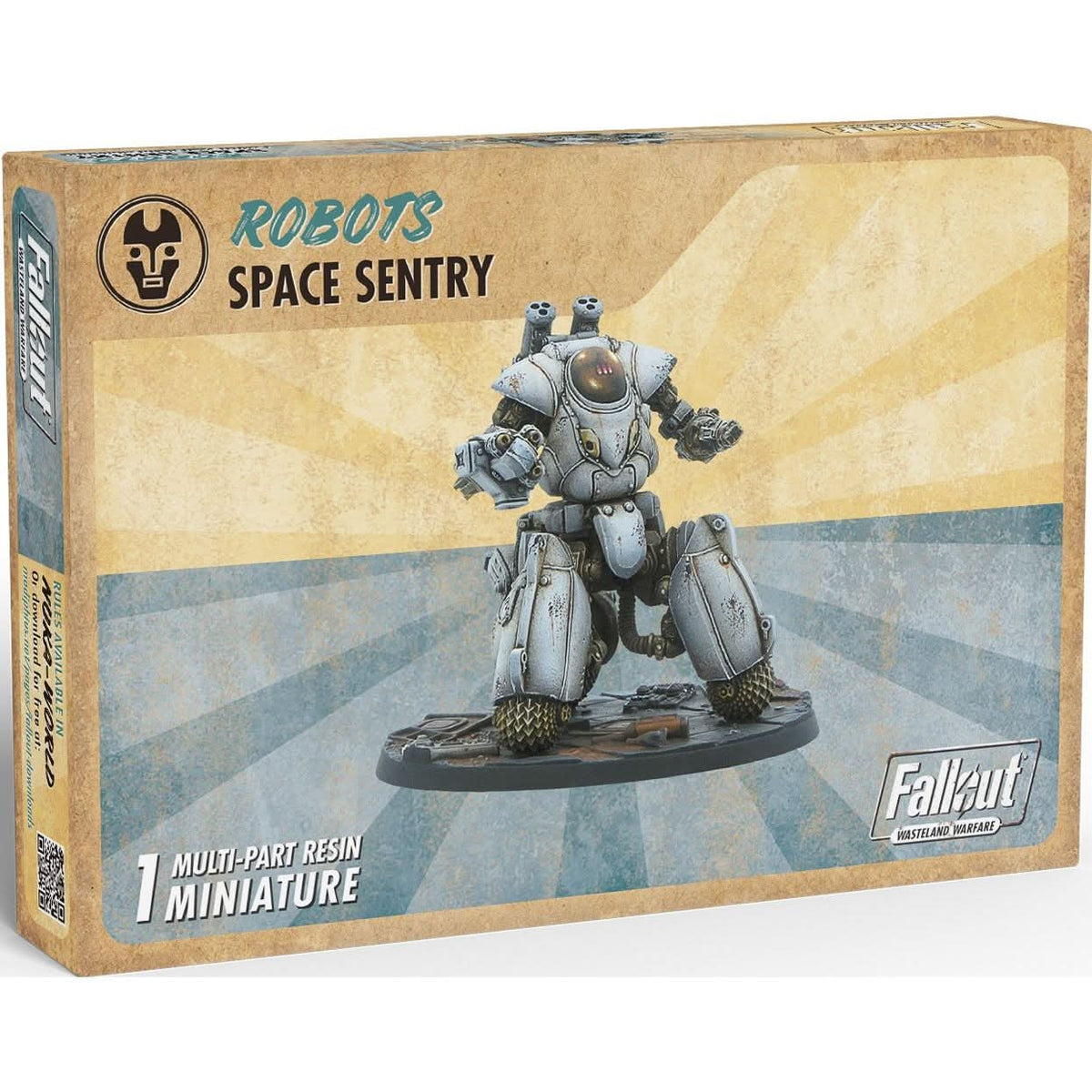 FALLOUT WASTELAND WARFARE: ROBOTS SPACE SENTRY