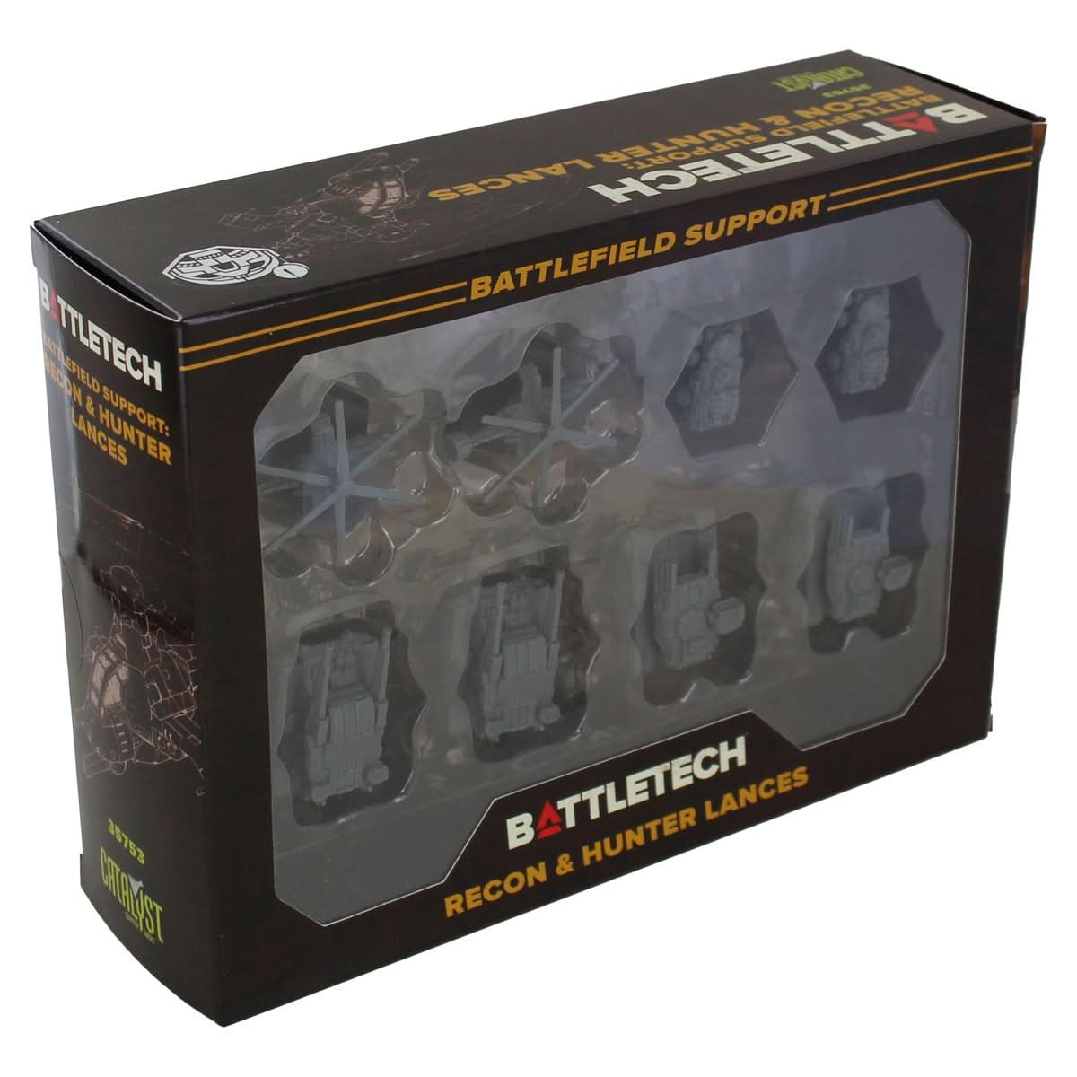 BATTLETECH BATTLEFIELD SUPPORT RECON & HUNTER LANCES FORCEPACK