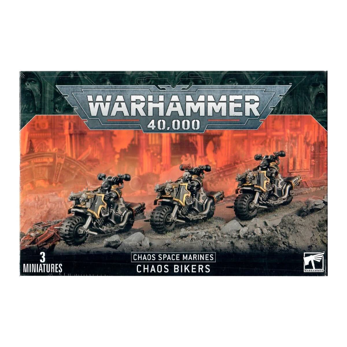 Warhammer Chaos Space Marine Bikers | Tistaminis