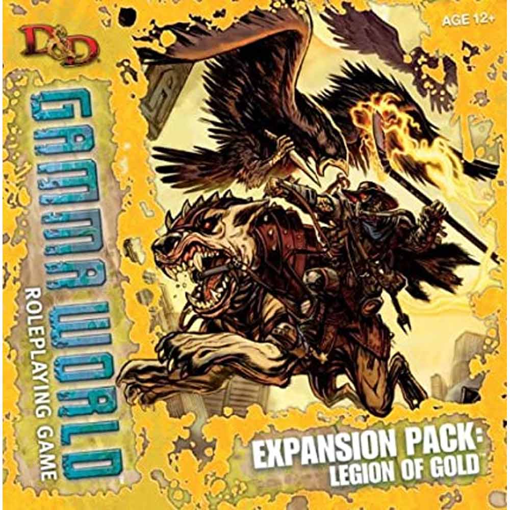 Gamma World Roleplaying Game Expansion Pack Legion of Gold New