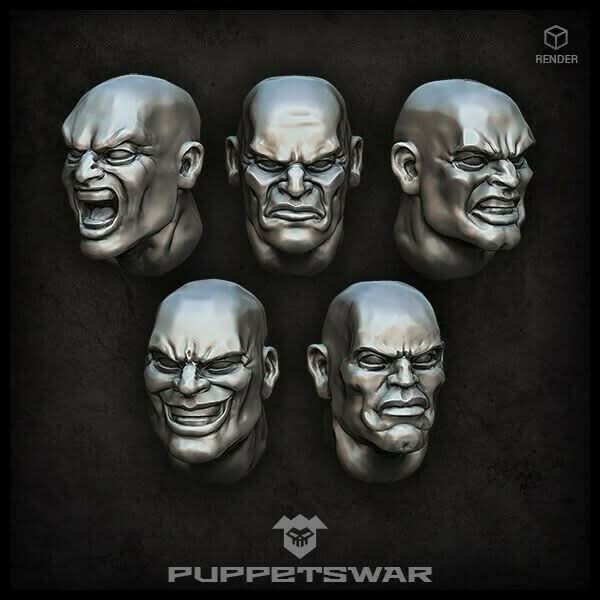 Puppets War Bald heads New | Tistaminis