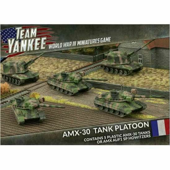 World War III: Team Yankee French AMX-30 Tank Platoon | Tistaminis