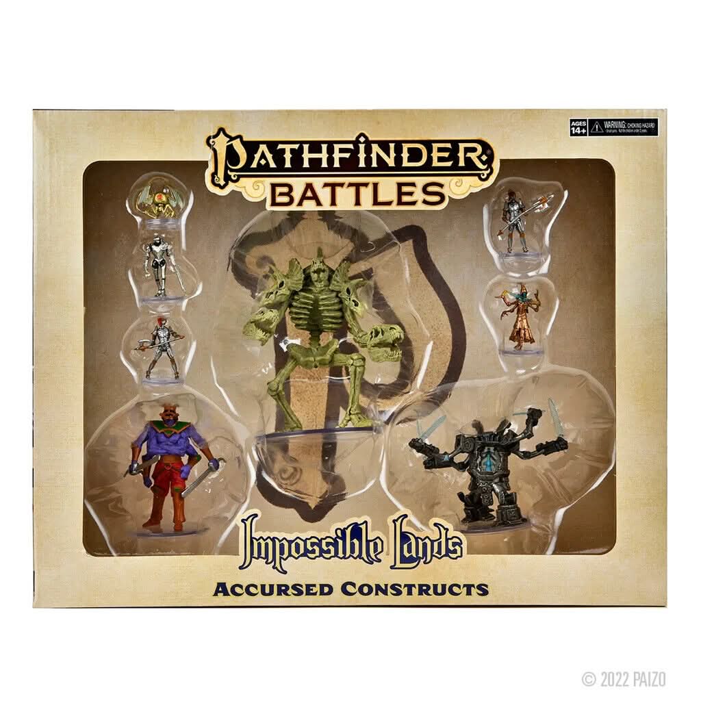 Pathfinder Battles: Impossible Lands: Accursed Constructs Boxed Set Ne