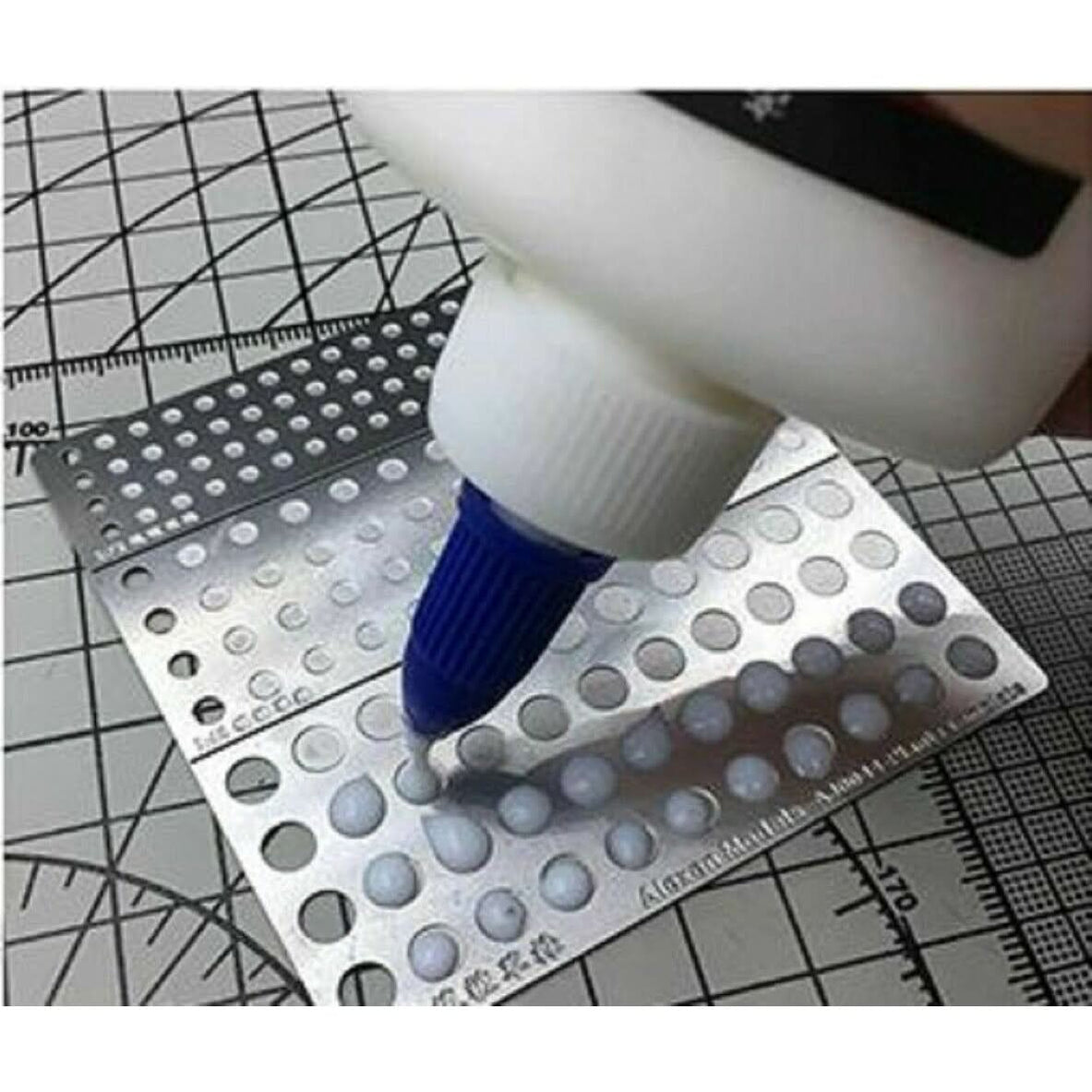 Warhammer Static Grass Flock DIY Metal Template Sheet | Tistaminis