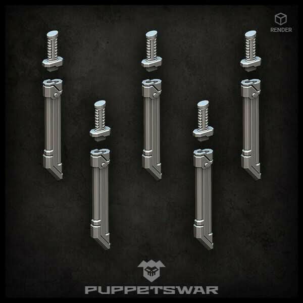 Puppets War Swords Scabbards New | Tistaminis