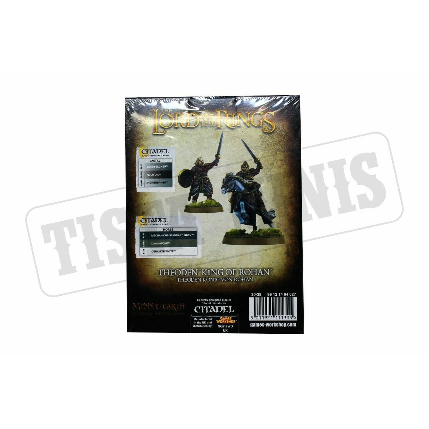 Warhammer Lord Of The Rings Theoden King Of Rohan New | Tistaminis