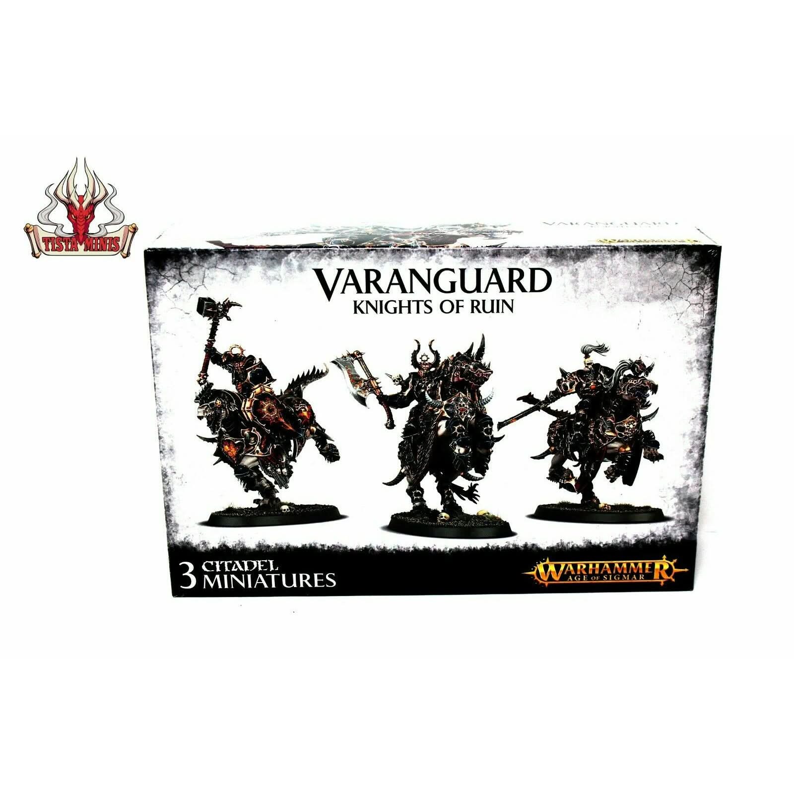 Warhammer Warriors of Chaos Varanguard Knights | Tistaminis