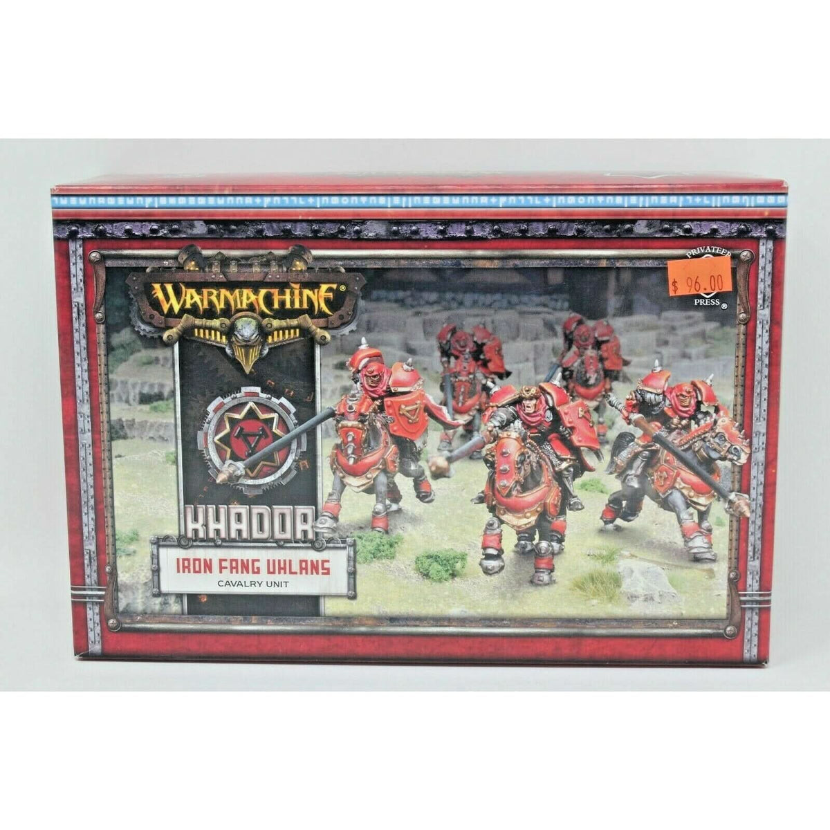 Warmachine Khador Iron Fang Uhlans Cavalry Unit | Tistaminis