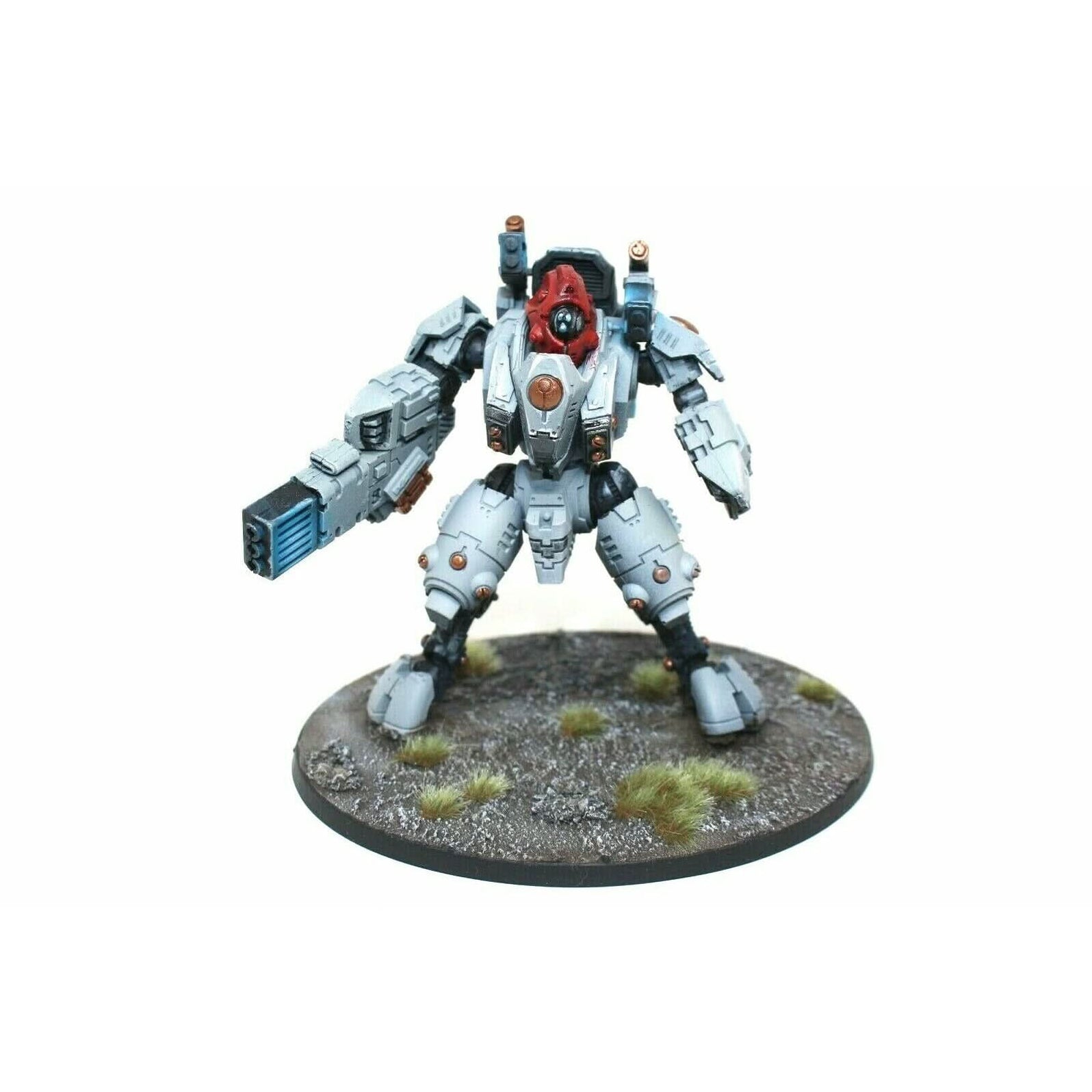 Tau Ghostkeel Battlesuit Well Painted - Commission (READ DESCRIPTION ...