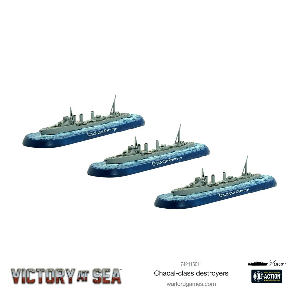Victory at Sea - Chacal-class destroyers New | Tistaminis