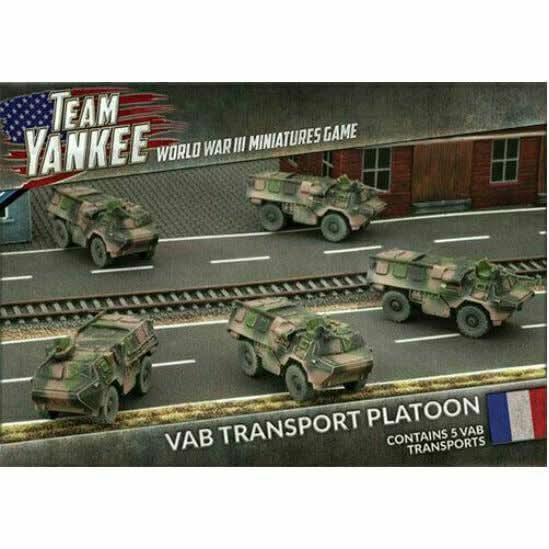 World War III: Team Yankee French VAB Transport Platoon | Tistaminis
