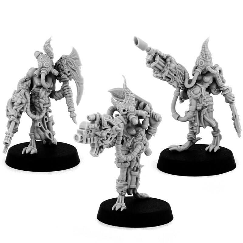 Wargames Exclusive - CHAOS PLAGUE WALKERS (3U) | Tistaminis