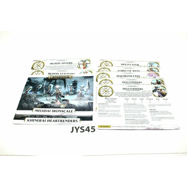 Warhammer War Scoll Cards For Shadow And Pain JYS45