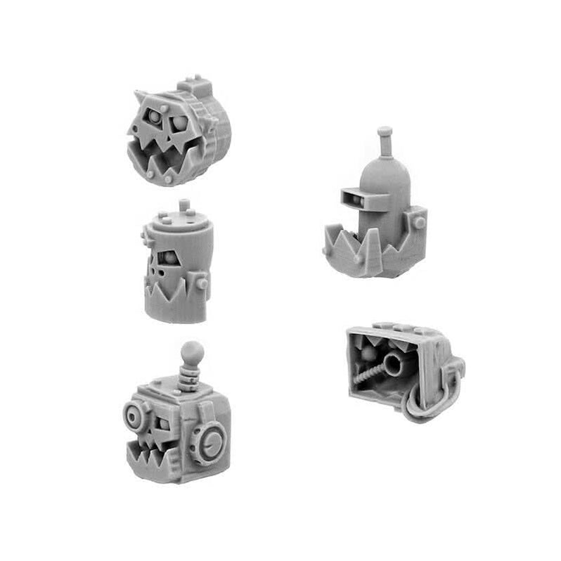 Wargames Exclusive ORK CYBORG CONVERSION BITS BIONIC HEADS H-801 ...