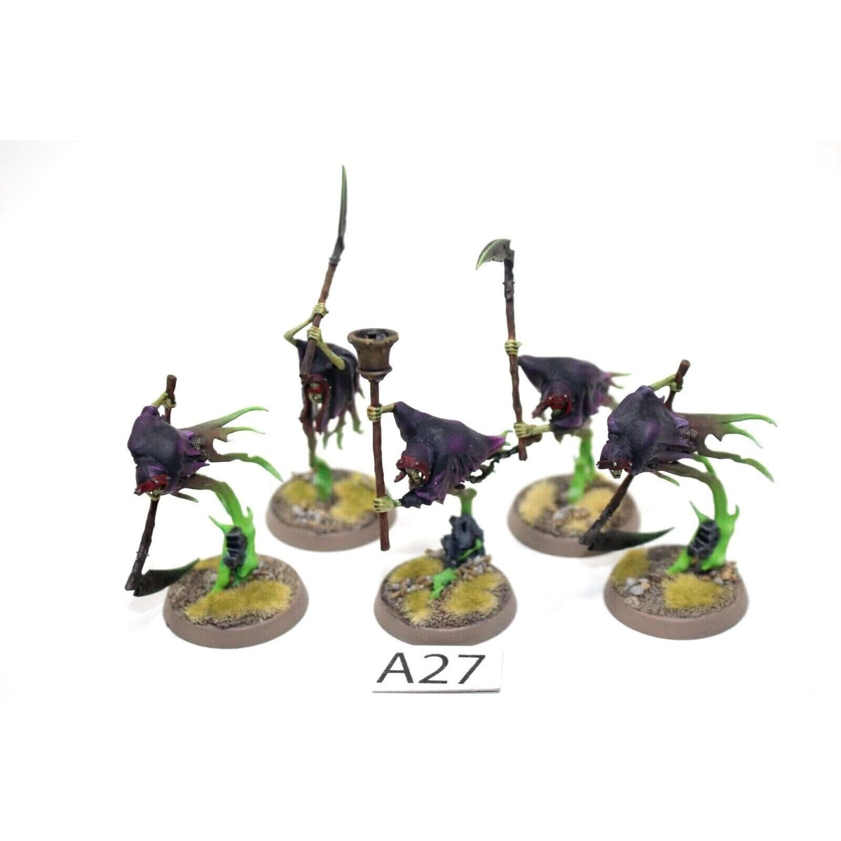 Warhammer Vampire Counts Grimghast Reapers Well Painted - A27