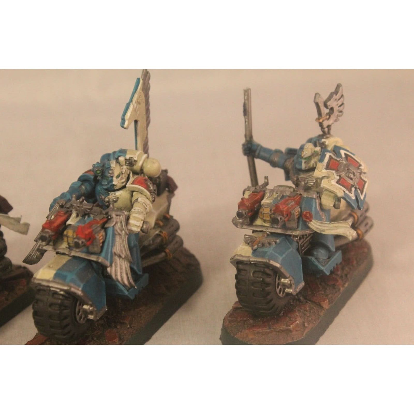 Warhammer Space Marine Bikers Well Painted #3