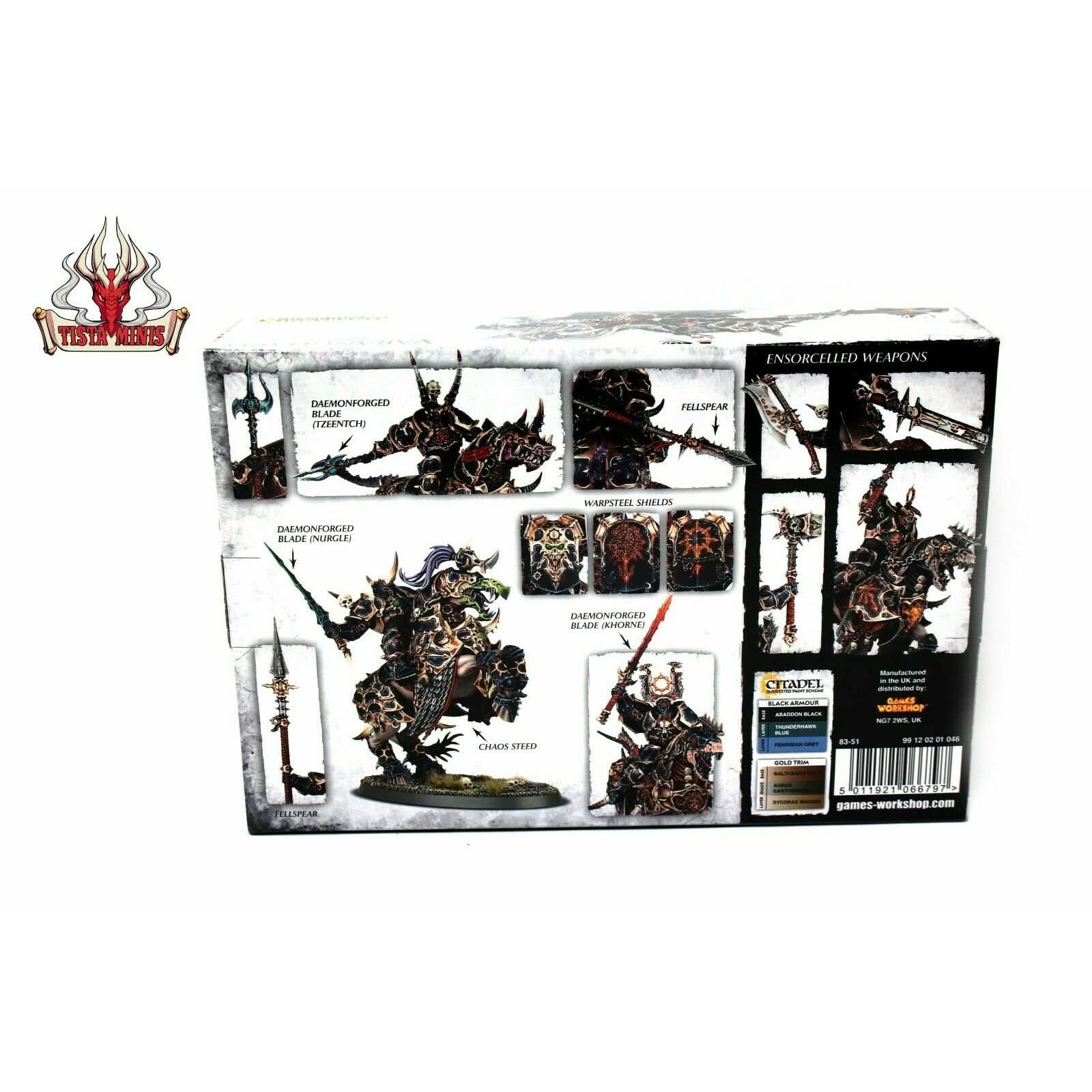 Warhammer Warriors of Chaos Varanguard Knights | Tistaminis