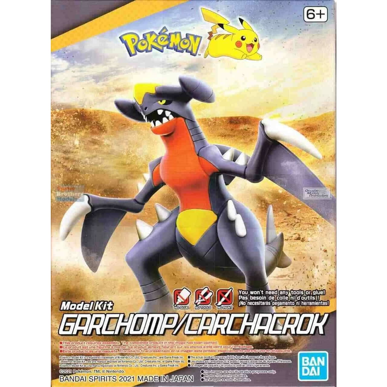 Bandai Spirits Pokemon Model Kit Garchomp New | Tistaminis