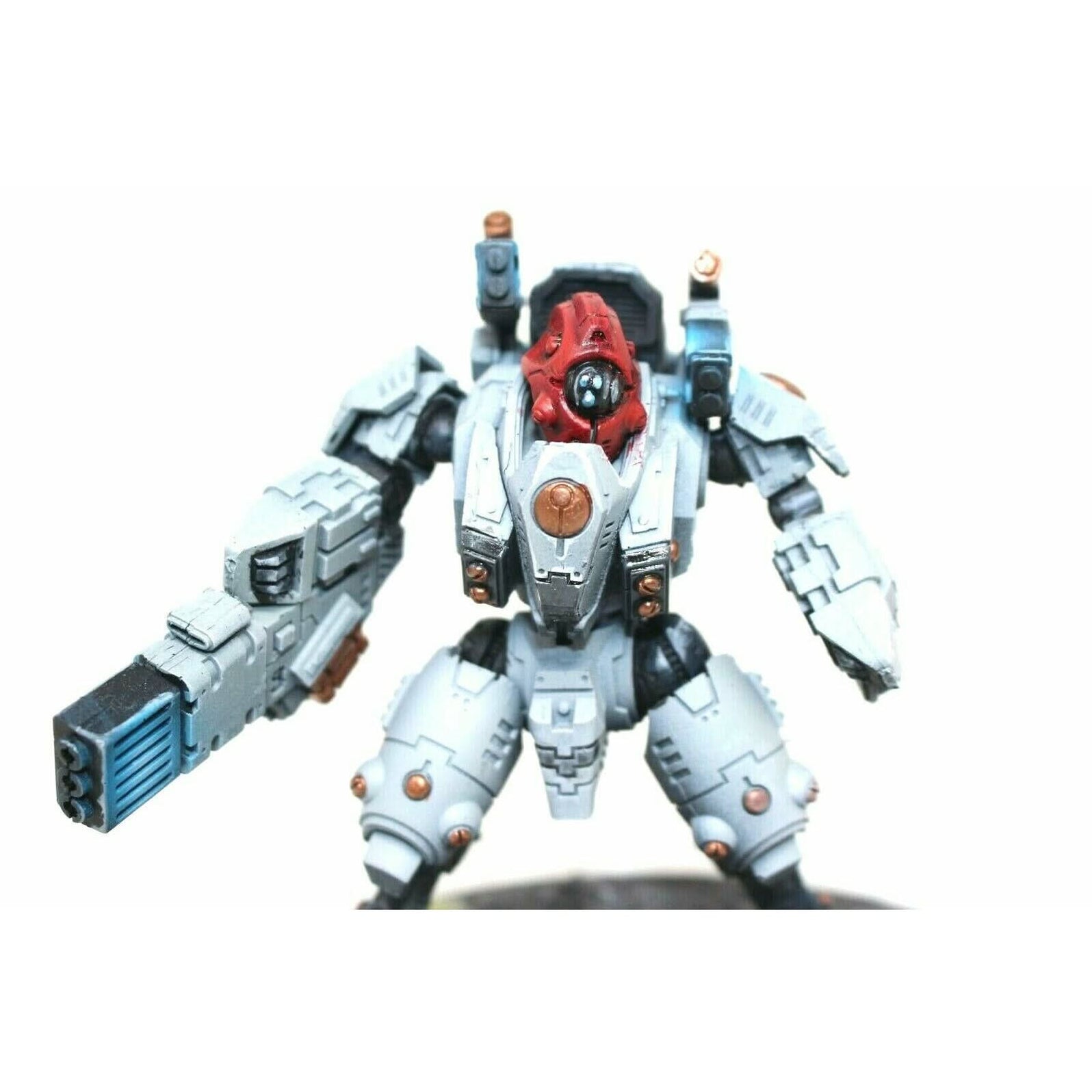 Tau Ghostkeel Battlesuit Well Painted - Commission (READ DESCRIPTION ...