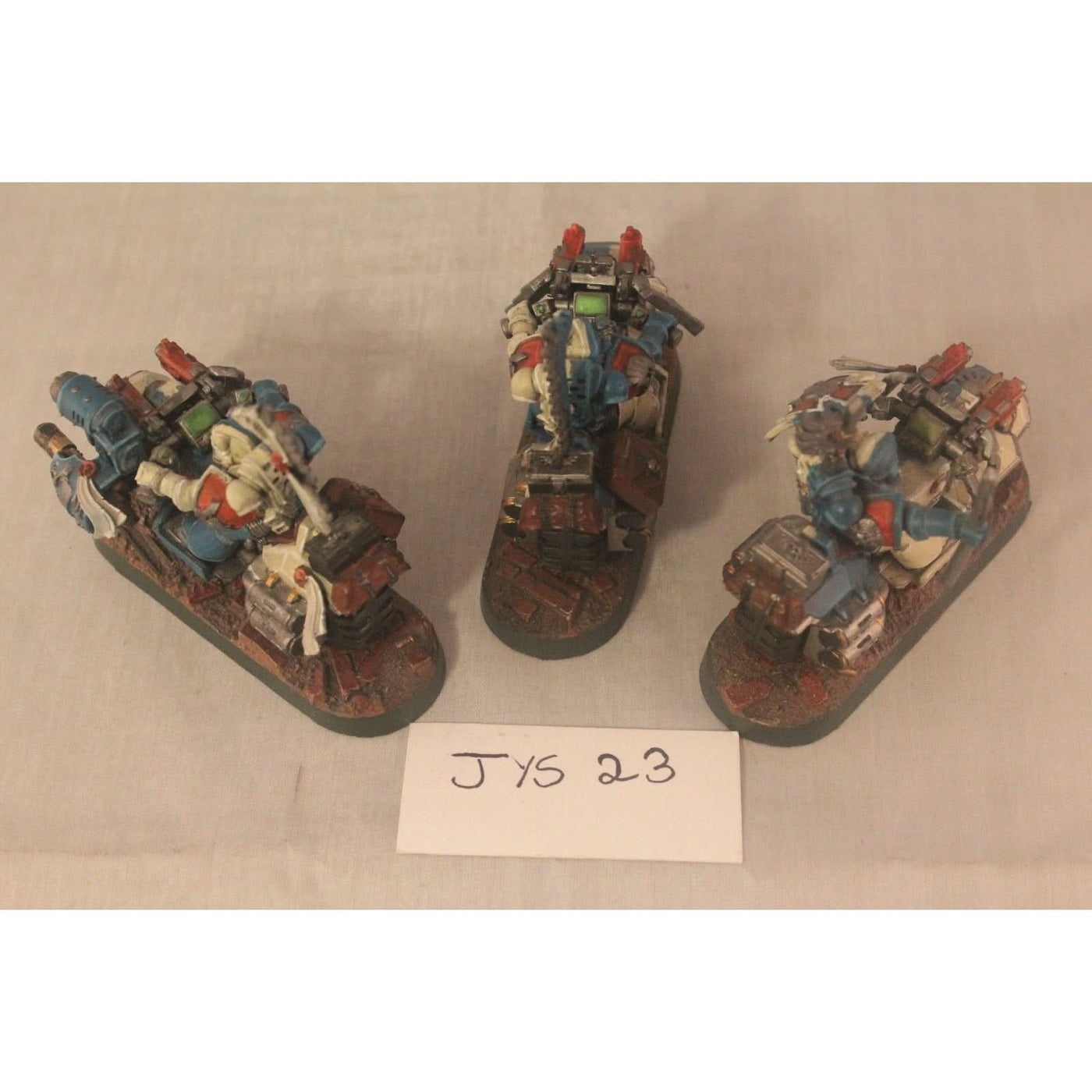Warhammer Space Marine Bikers Well Painted #3