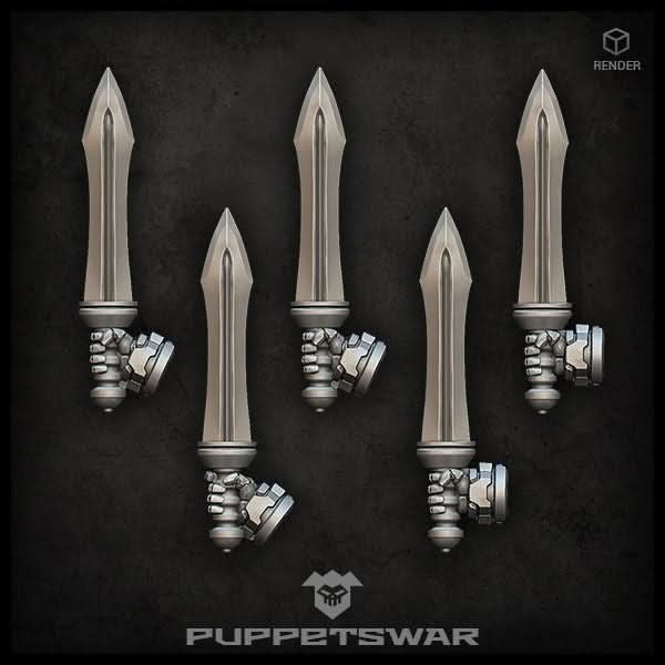 Puppets War Gladius Swords (right) New | Tistaminis