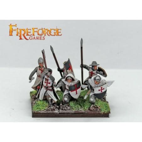 Fireforge Games Deus Vult Templar Infantry | Tistaminis Hobby Shop
